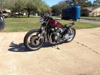 1983 Nighthawk 650 build | DO THE TON