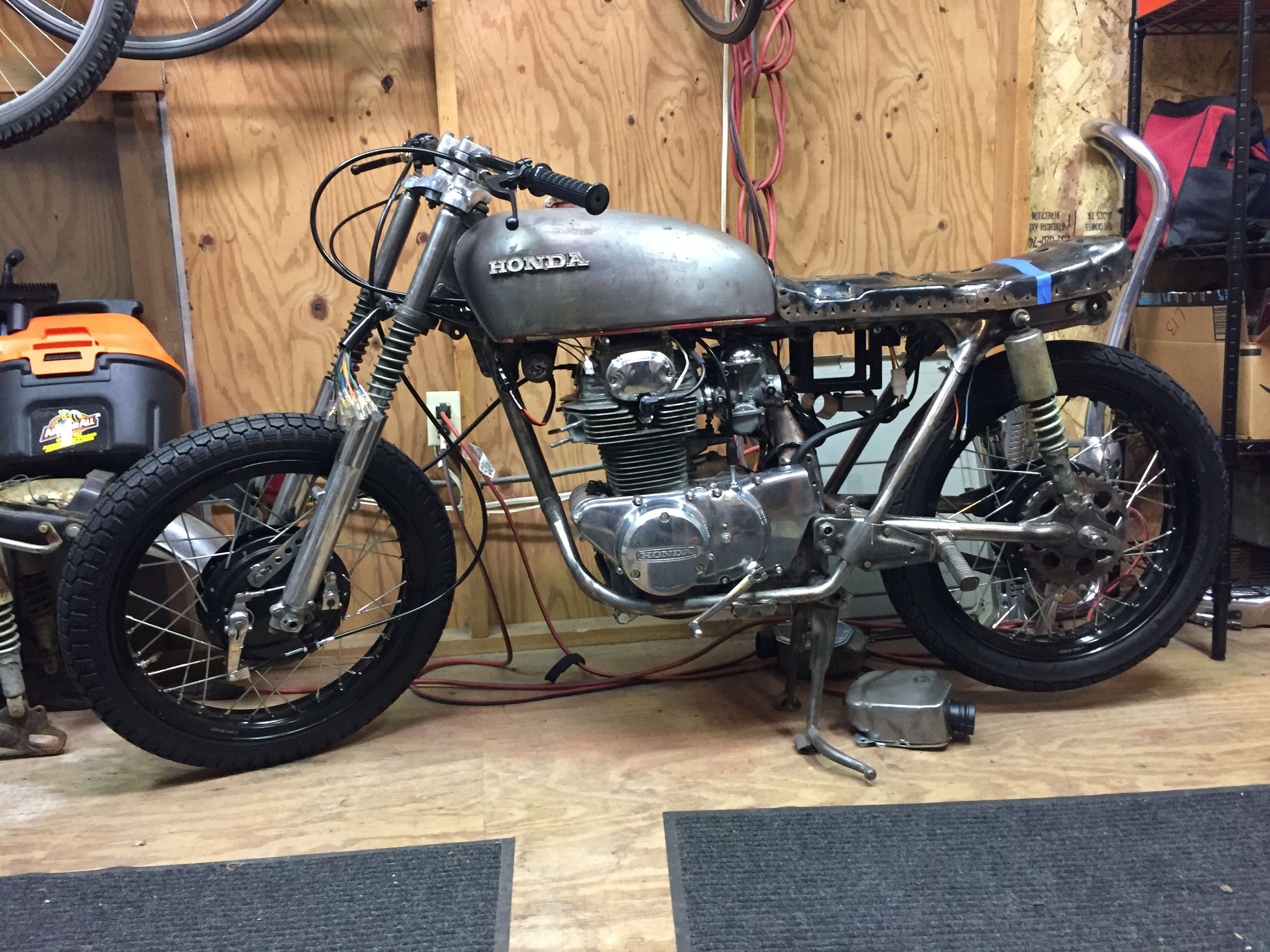 1971 CB350 build | DO THE TON