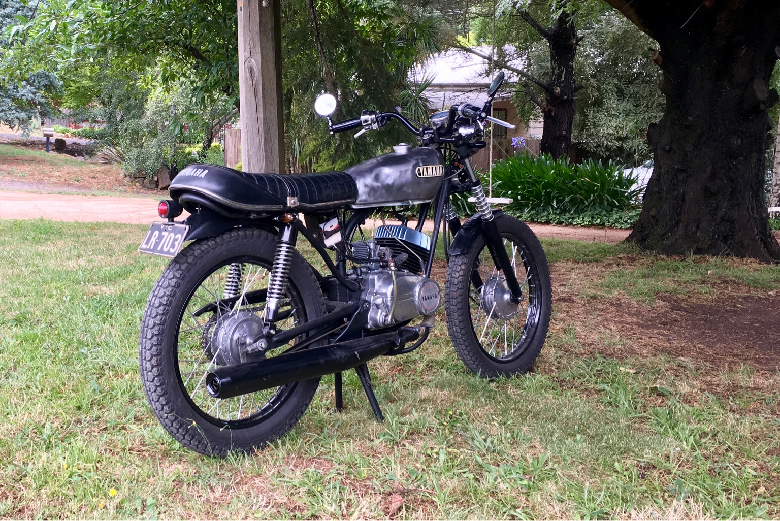 1972 Yamaha LS3 Tracker - First Ever Build | DO THE TON